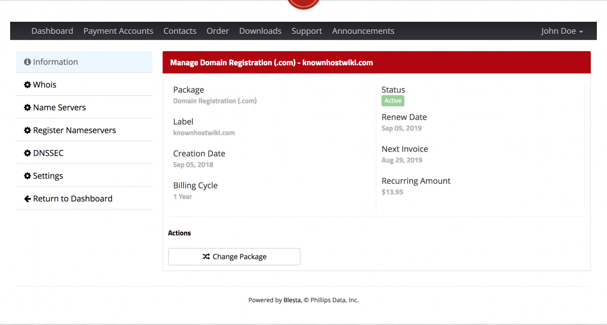 How to Register Private NameServers - KnownHost