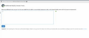 How to configure cPanel MySQL/MariaDB or PostgreSQL for remote connections? - KnownHost