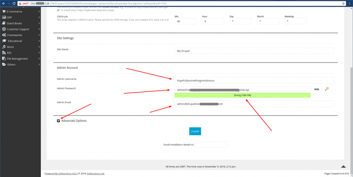 How To Install PrestaShop via Softaculous - KnownHost