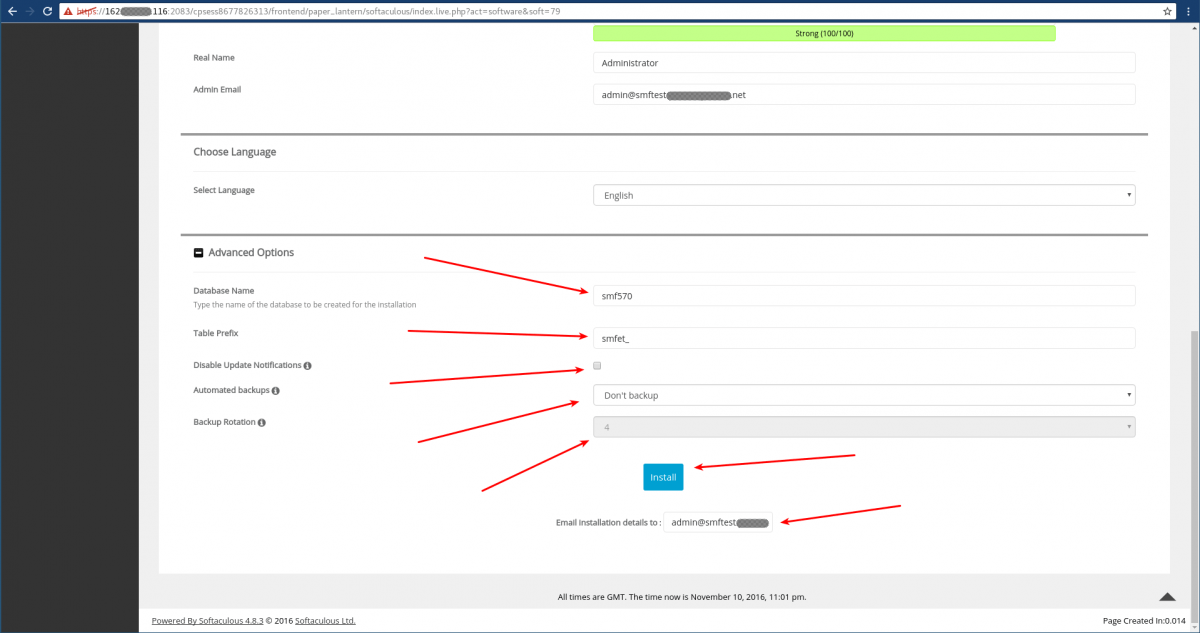 How To Install SMF via Softaculous - KnownHost