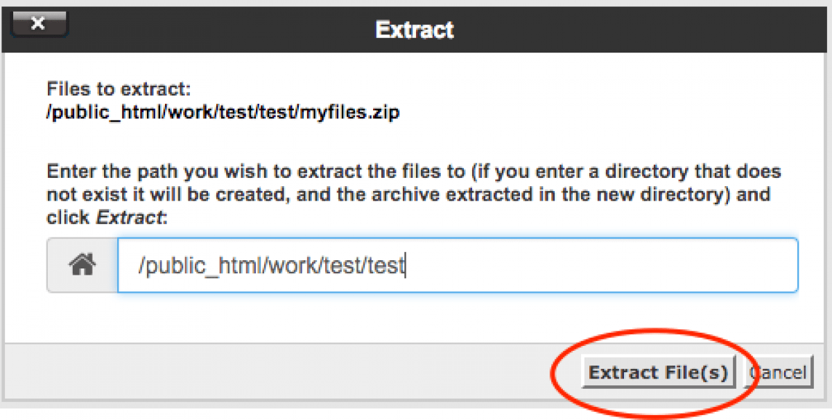 How to Compress and Uncompress Files with cPanel - KnownHost