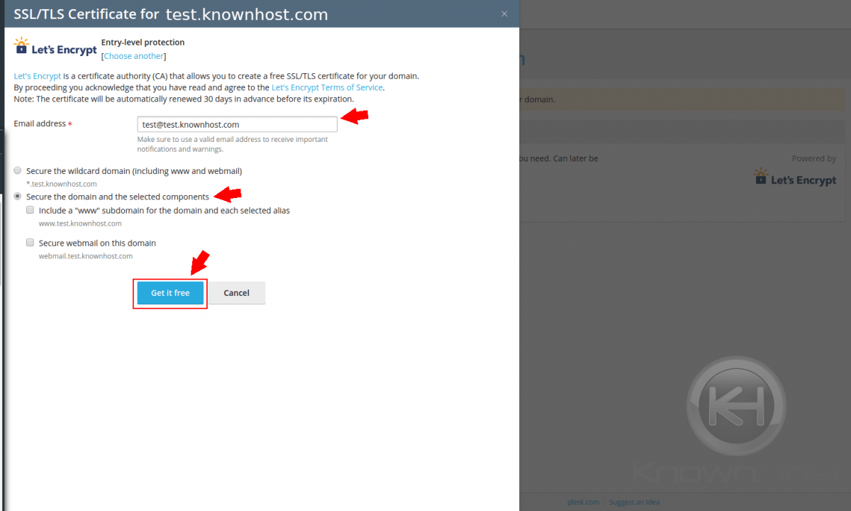 How to issue an SSL Certificate - KnownHost