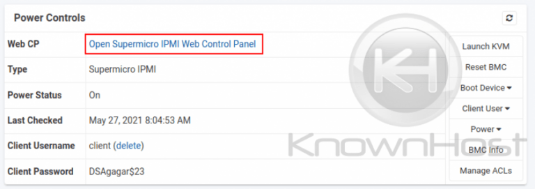 How to access your servers IPMI/KVM - KnownHost