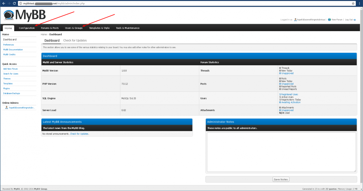 How To Install MyBB via Softaculous - KnownHost