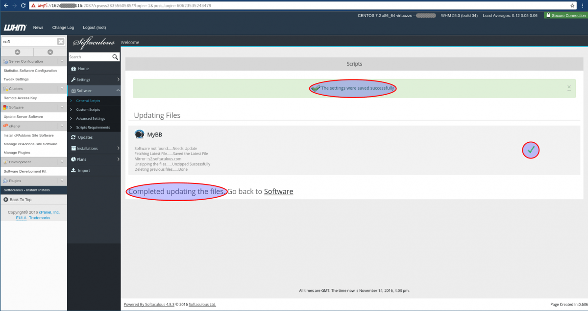 How To Install MyBB via Softaculous - KnownHost
