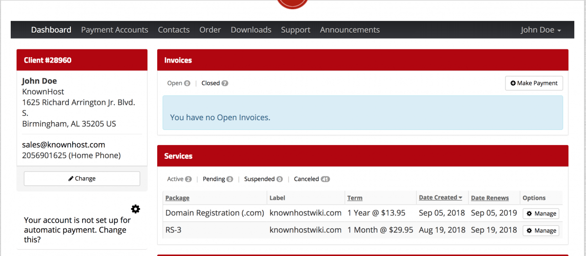 How to Register Private NameServers - KnownHost