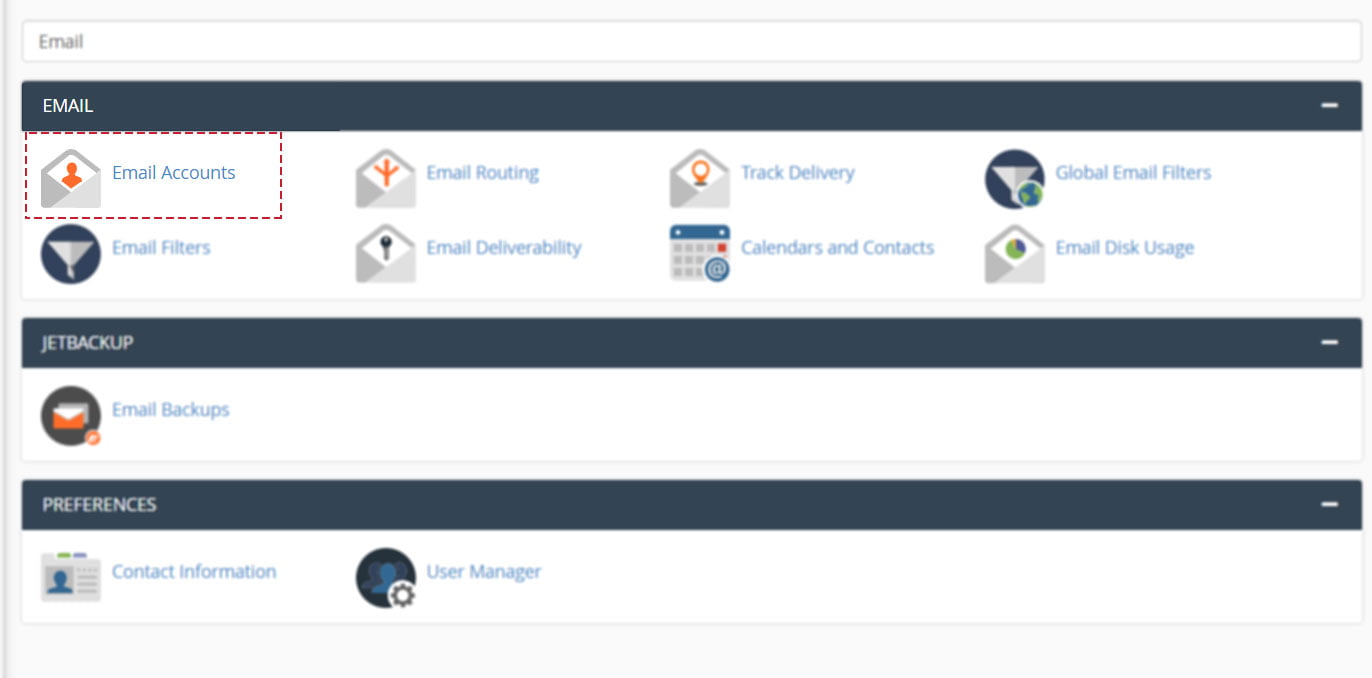 How to Create An Email Account in cPanel? - KnownHost