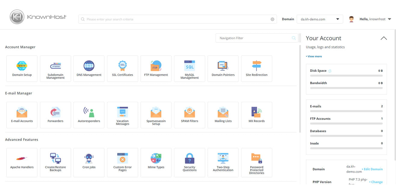 How to login into DirectAdmin control panel? - KnownHost
