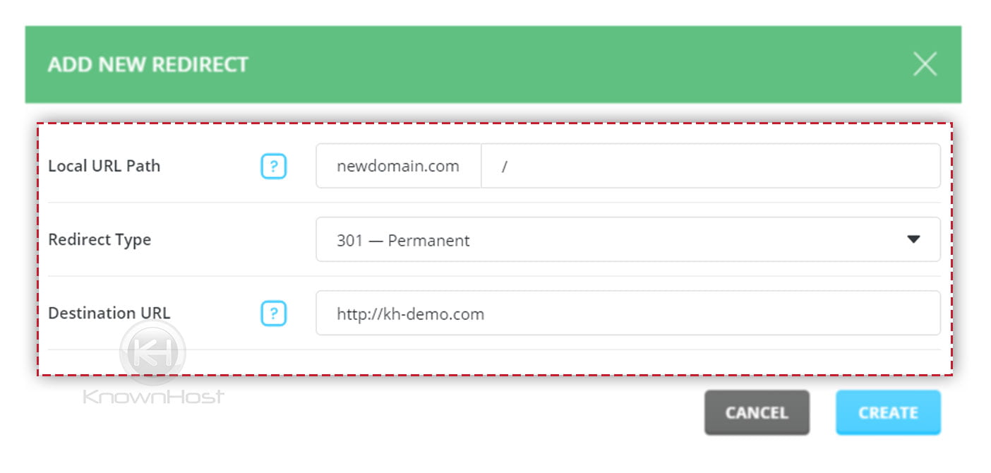 How to set up site redirection in DirectAdmin? - KnownHost How to set up site redirection in DirectAdmin? - KnownHost
