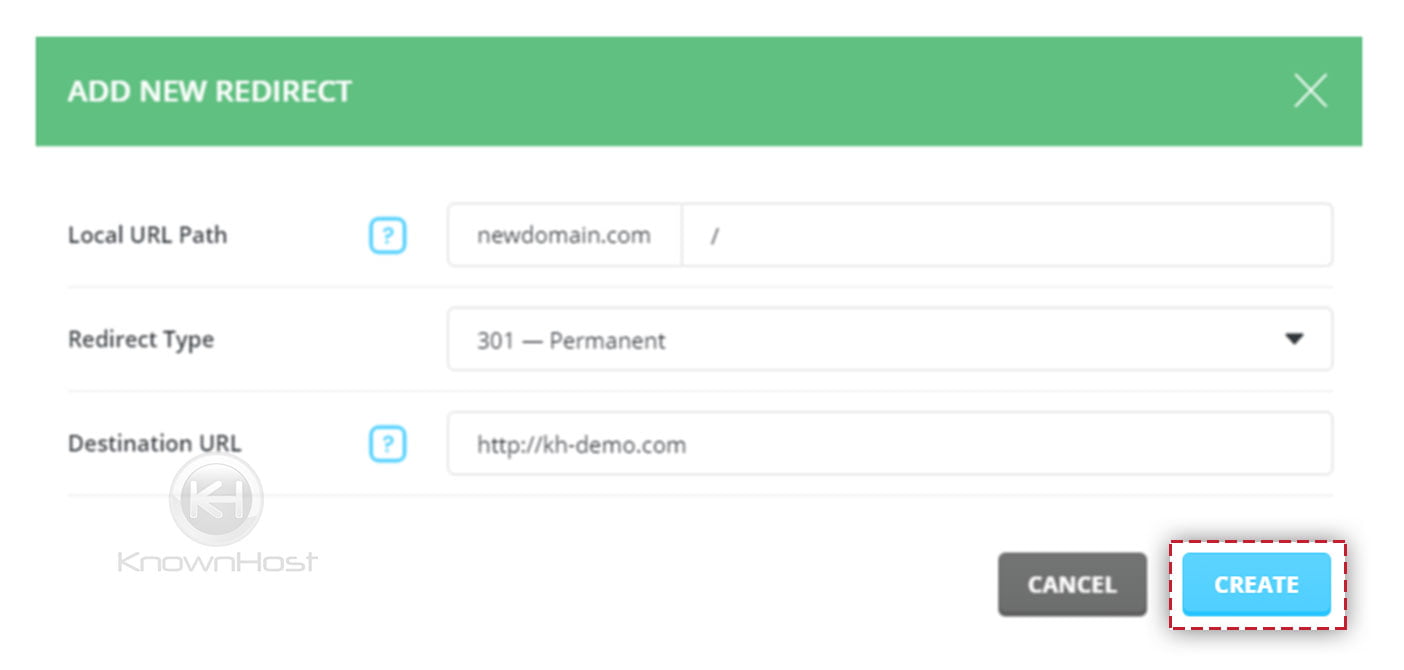 How to set up site redirection in DirectAdmin? - KnownHost