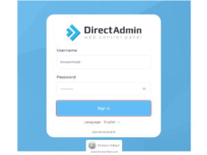 How to login into DirectAdmin control panel? - KnownHost