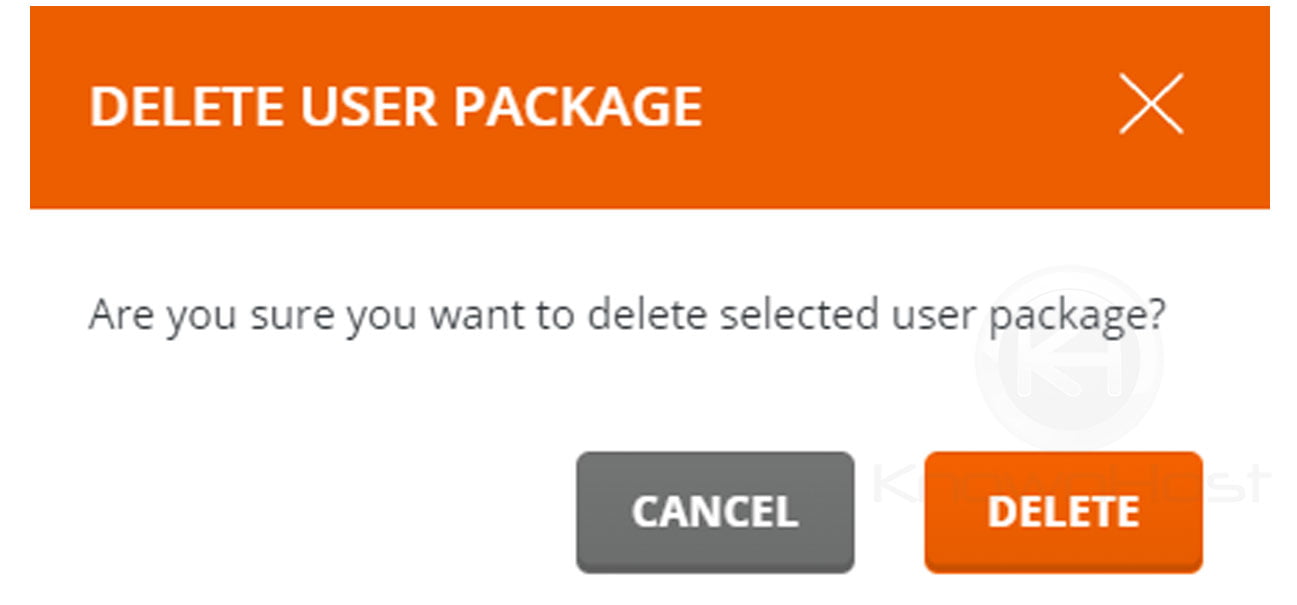 How to manage user packages in DirectAdmin? - KnownHost