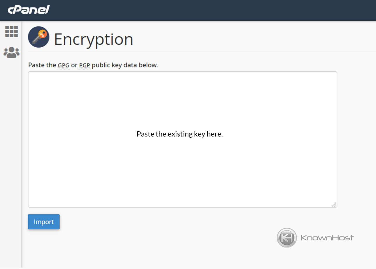 How to Set up Email Encryption in cPanel? - KnownHost