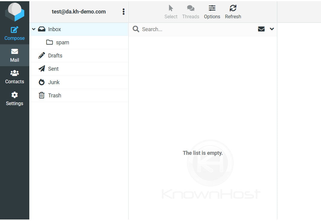 How to access Email Accounts in DirectAdmin? - KnownHost