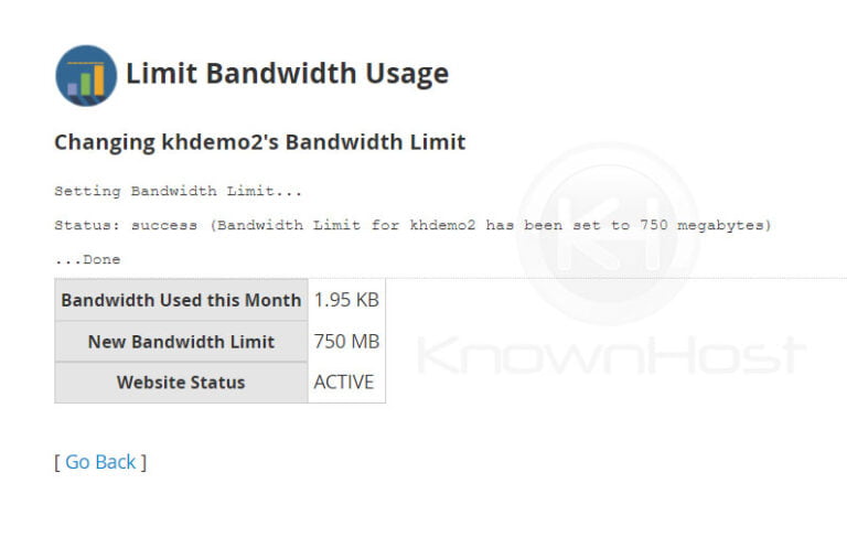 How to Limit Bandwidth Usage for cPanel? - KnownHost