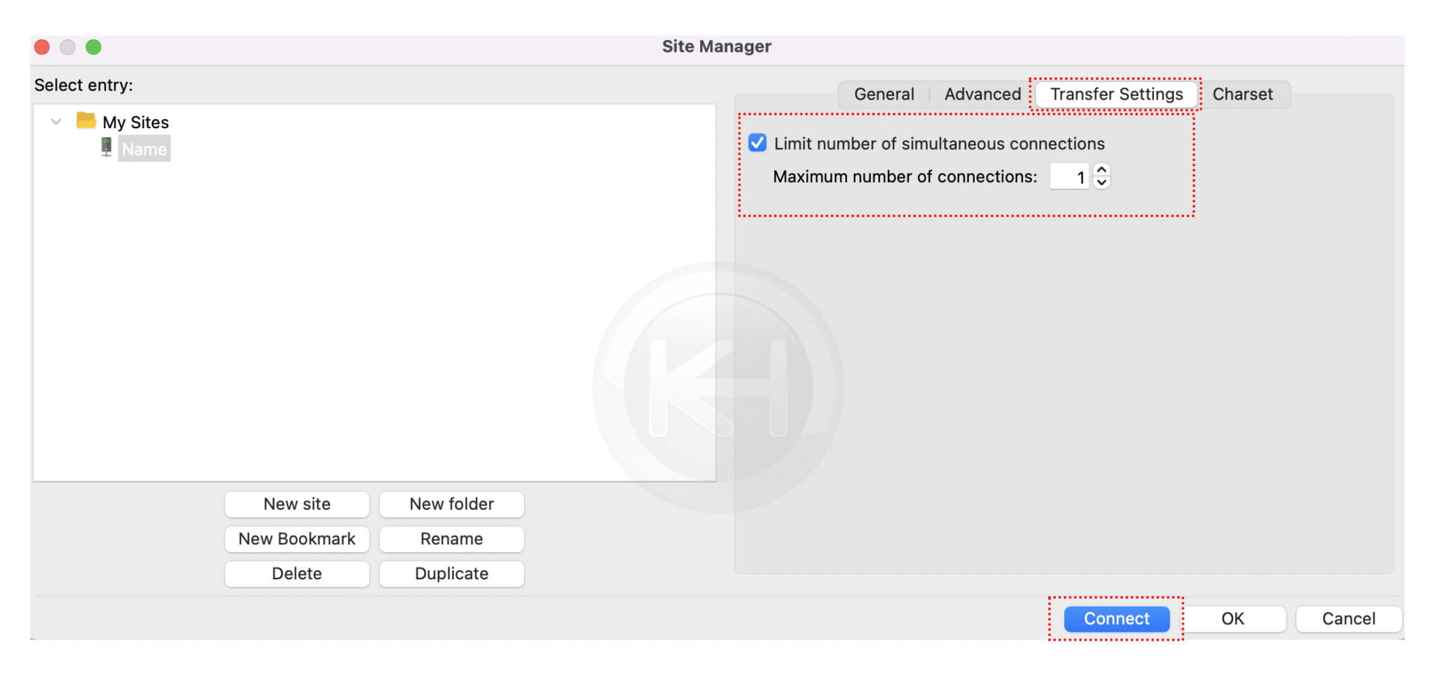 How to Configure FileZilla to upload files via sFTP? - KnownHost