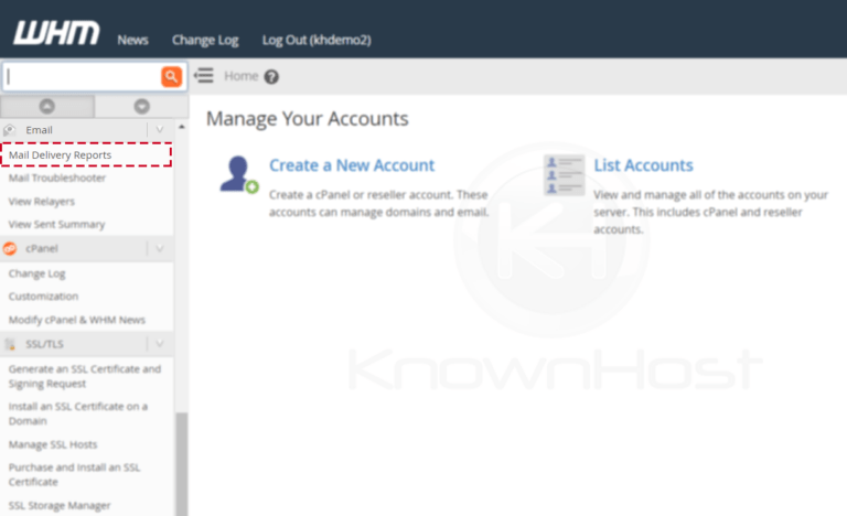 How To Check The Mail Delivery Reports In WHM KnownHost how-to-check-the-mail-delivery-reports-in-whm-knownhost