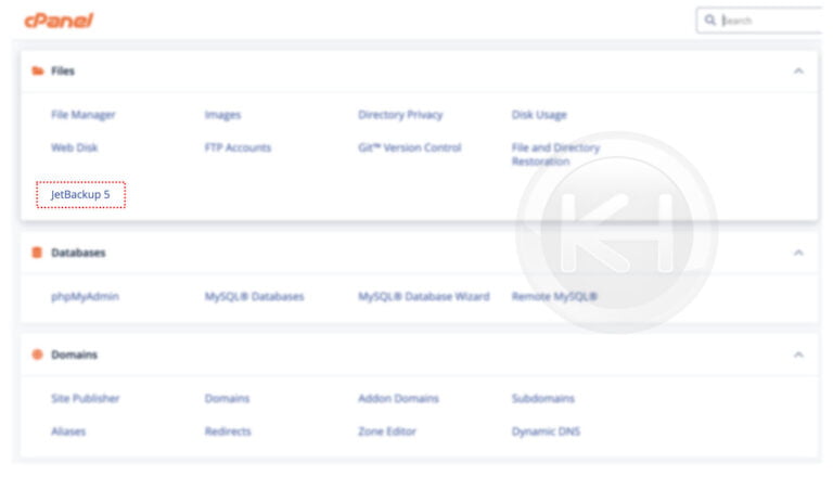 How To Restore Full Cpanel Backup With Jetbackup 5 Knownhost 