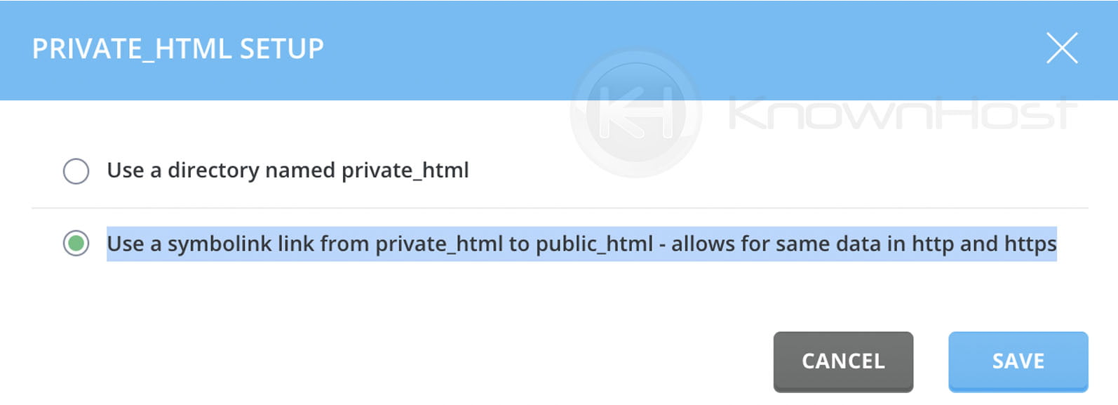 My Site Via HTTPS Shows "To change this page, upload a new index.html to your private_html ...