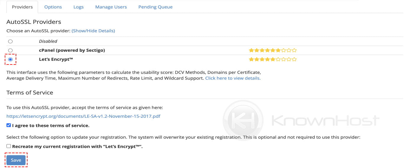 How To Install Free Wildcard SSLs in cPanel? - KnownHost