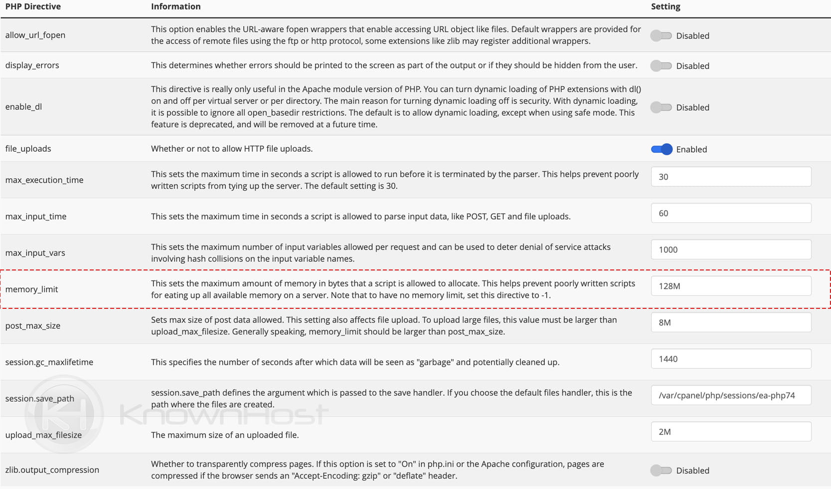 How to debug and fix 500 internal server error? - KnownHost
