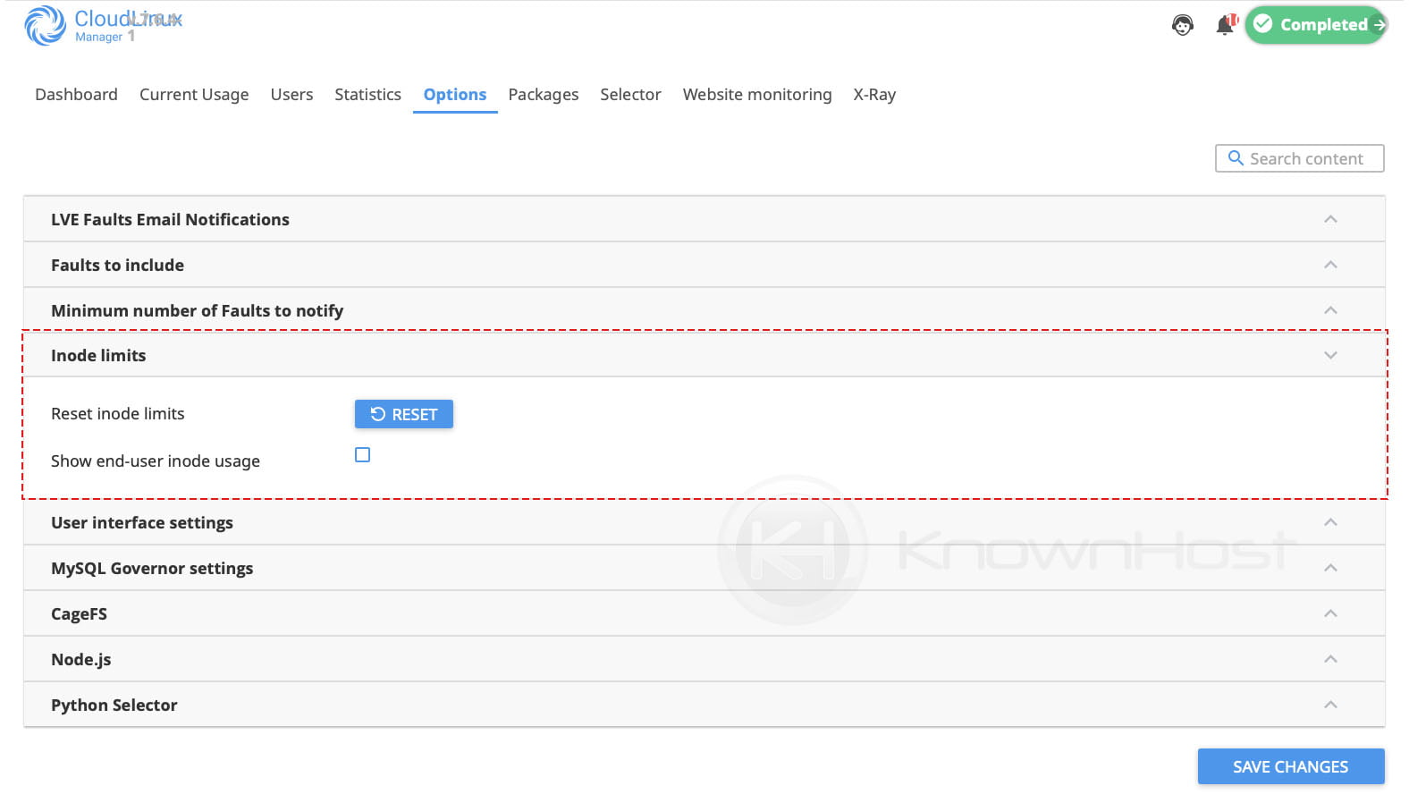 CloudLinux | Installation & Setup - Part 2 - KnownHost