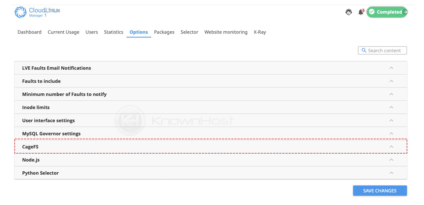 CloudLinux | Installation & Setup - Part 2 - KnownHost