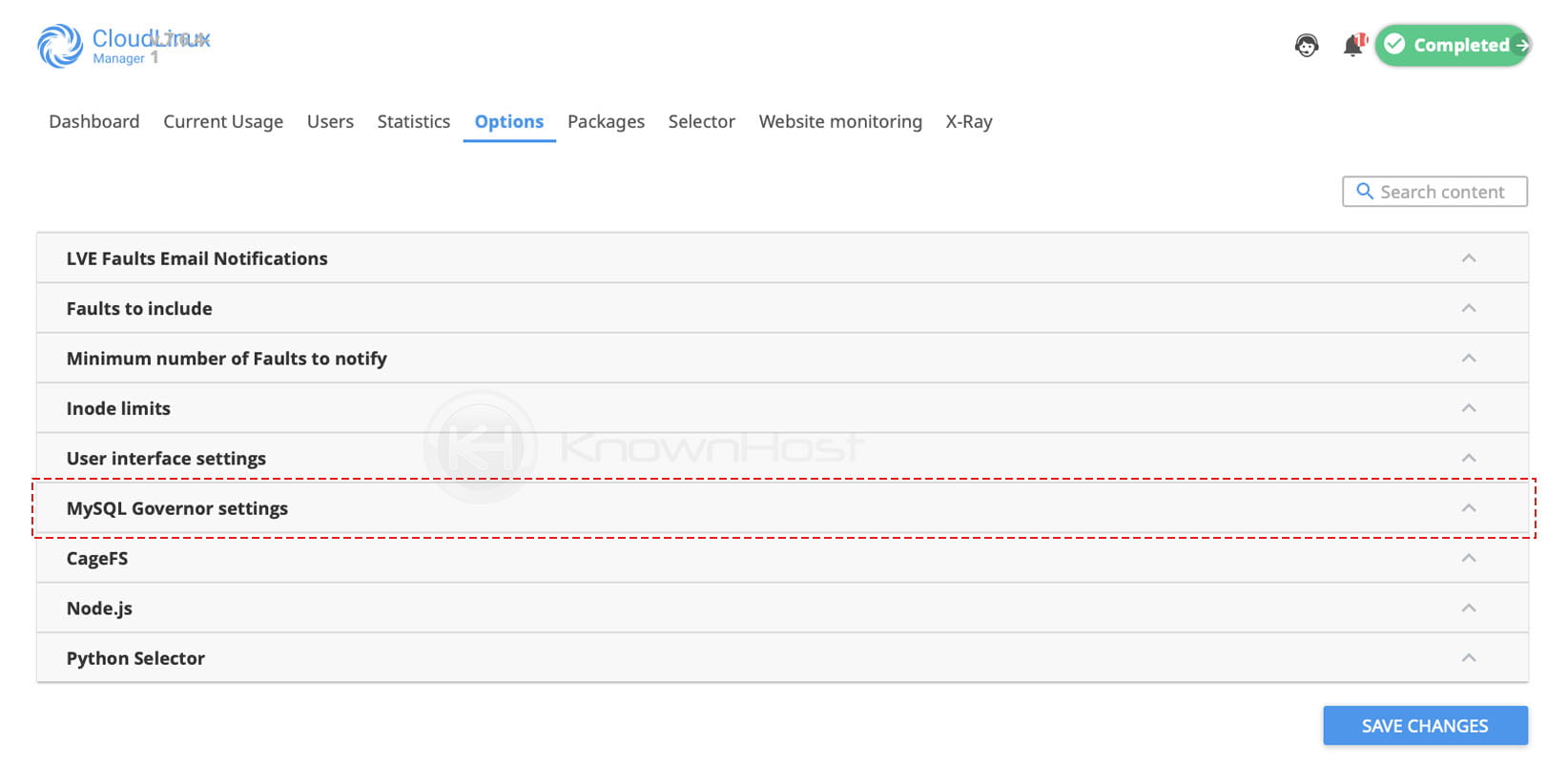 CloudLinux | Installation & Setup - Part 2 - KnownHost
