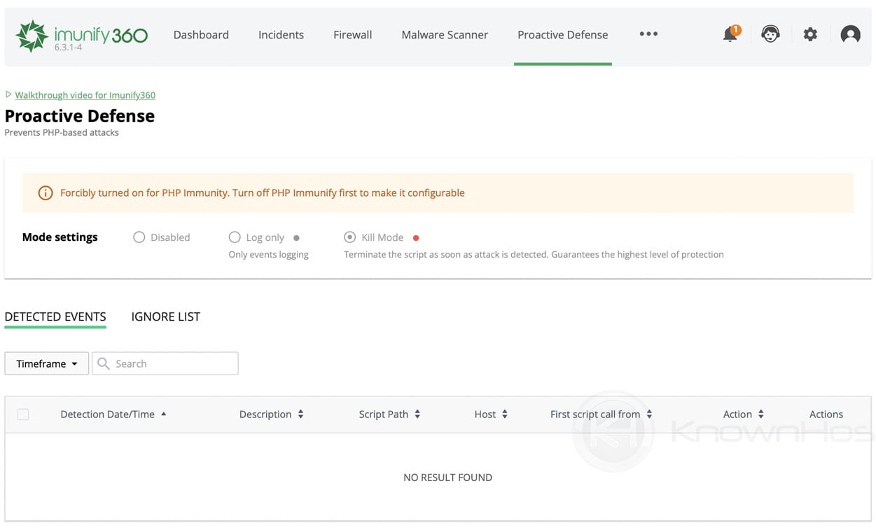 How to install Imunify360? - KnownHost