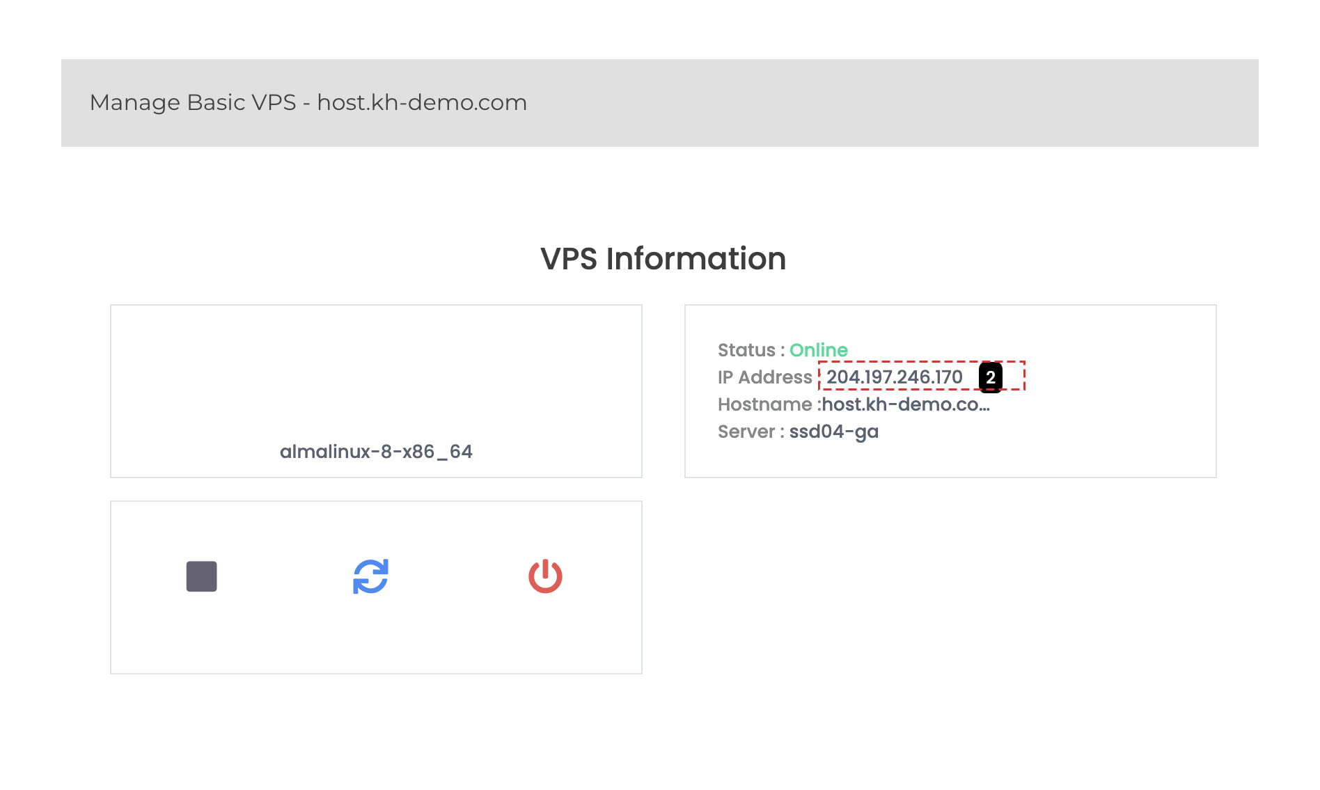 How do I find which node my VPS is on? - KnownHost