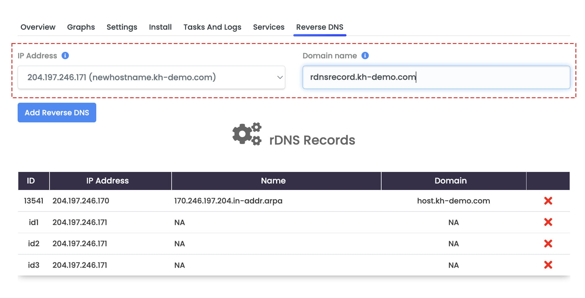 How to configure rDNS for your VPS? - KnownHost