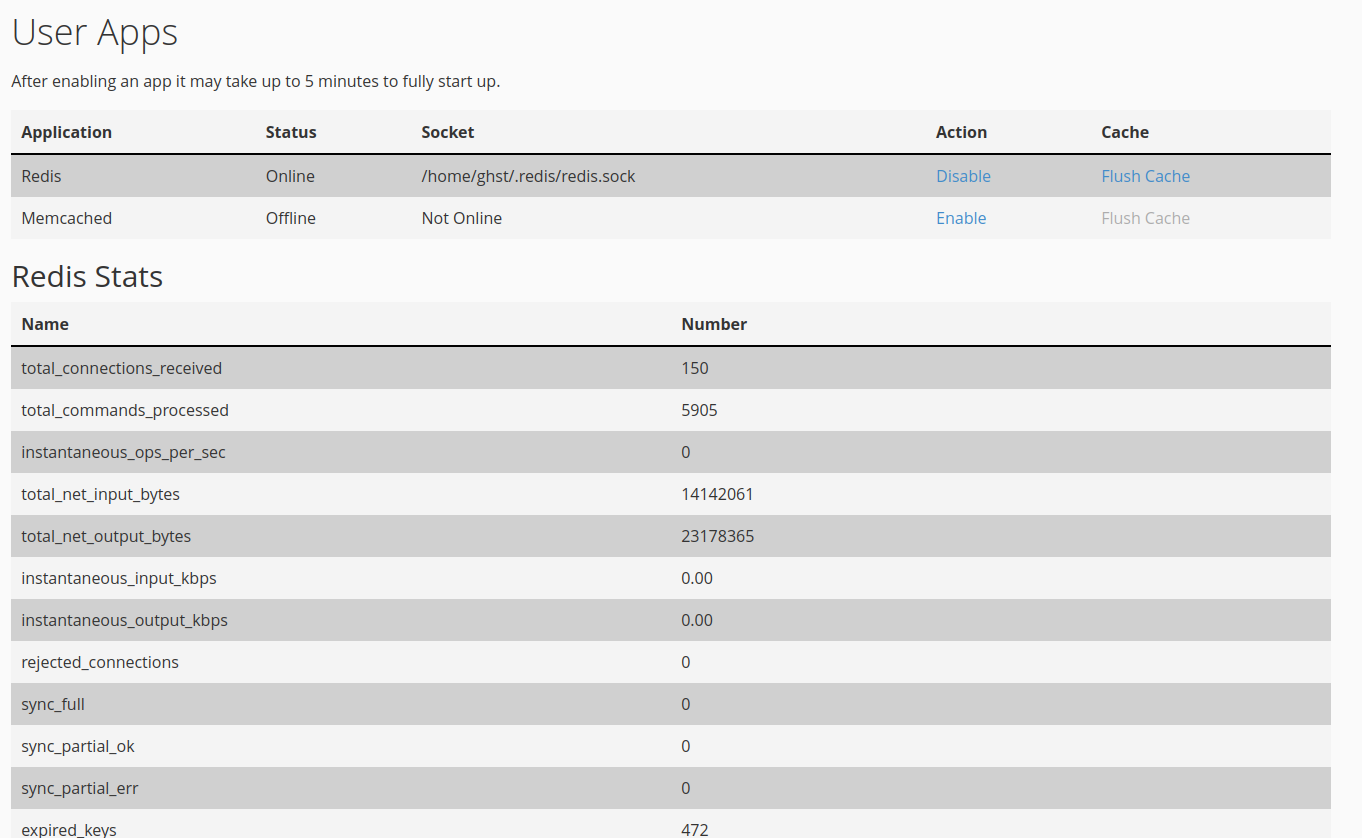 How to enable Redis/Memached Object Caching - KnownHost